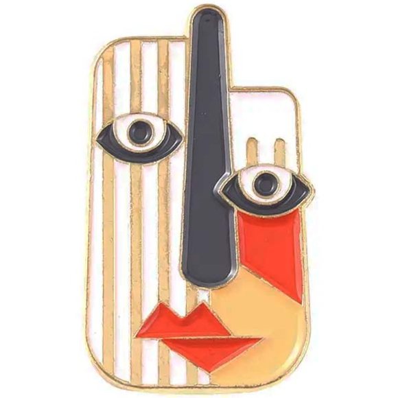 PICASSO CUBISM WEIRD DISTORTED FACES | Jewelry | 6 Picasso Cubist ...